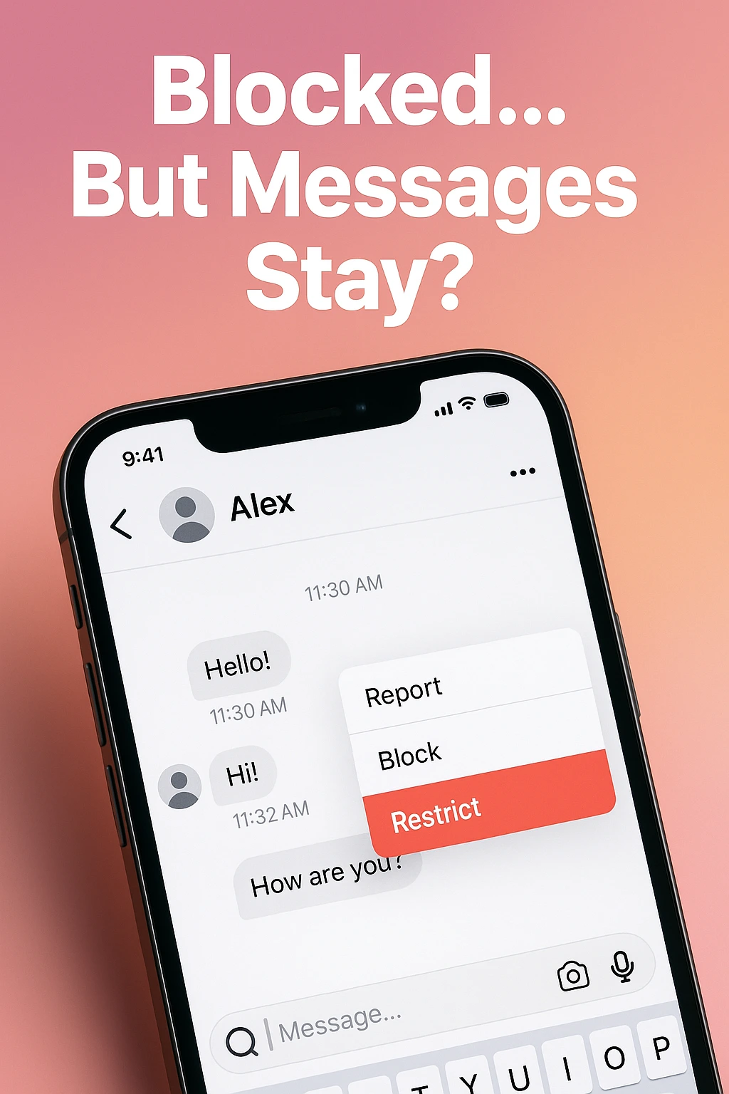 Bloquear a alguien en Instagram: ¿eliminar mensajes o no? Esto es ...