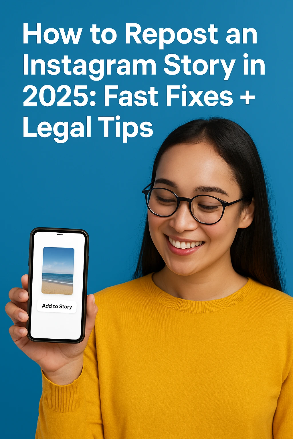 How to Repost Instagram Story in 2025: Fast Fixes + Legal Tips