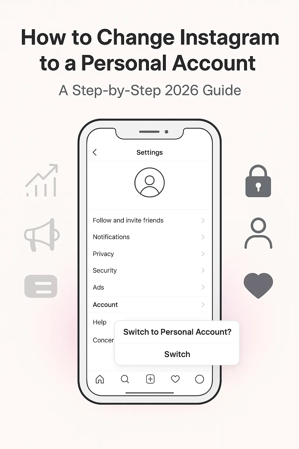 How to Change Your Instagram to a Personal Account (2026 Step-by-Step ...